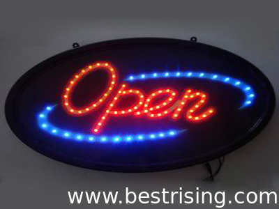 6mm acrylic colorful led sign for decoration