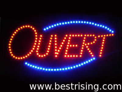 560x330mm ABS frame customised  led store sign