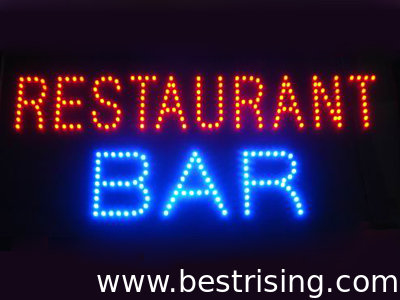 560x330mm ABS frame customised  led store sign