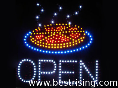 Customised business advertising led illuminated sign
