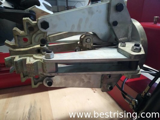 Heavy duty truck tire mounter for garage