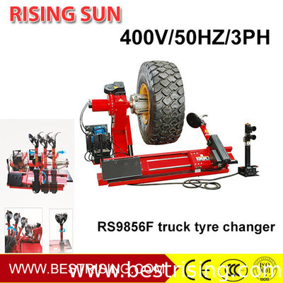 Heavy tractor used tire changer with 56inch
