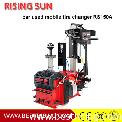Car repair used automatic leverless tire changer for mobile using