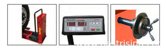 Self owned truck and car used Intelligent Wheel Balancer for garage