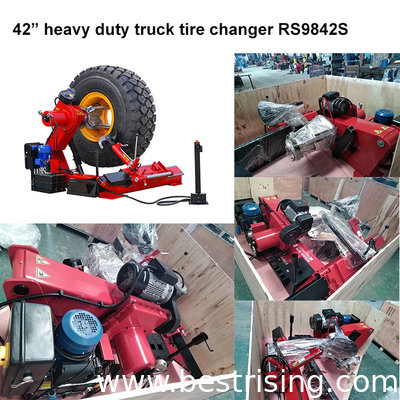 Semi automatic tire mounting used truck service equipment for garage equipment