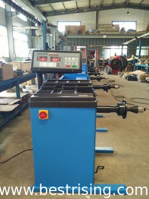 LCD display full automatic garage wheel balancing machine