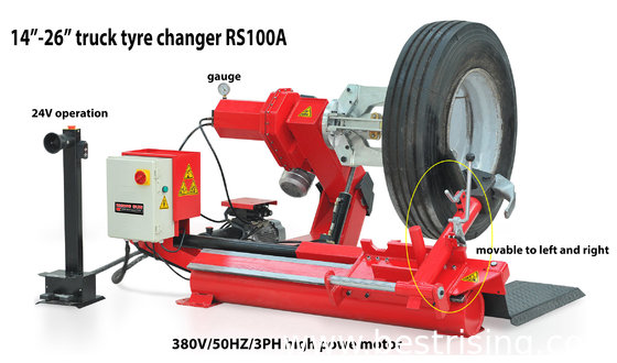 CE approved 220V Heavy duty tire changer truck service equipment for sale CE