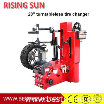 30inch full automatic leverless used power assist tire changer with helper arm