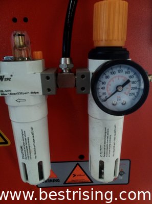 Tilt back automatic tire repair equipment used for tire changer