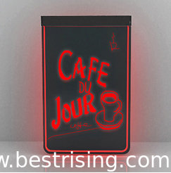 Hanging style promotional colorful animated led menu board