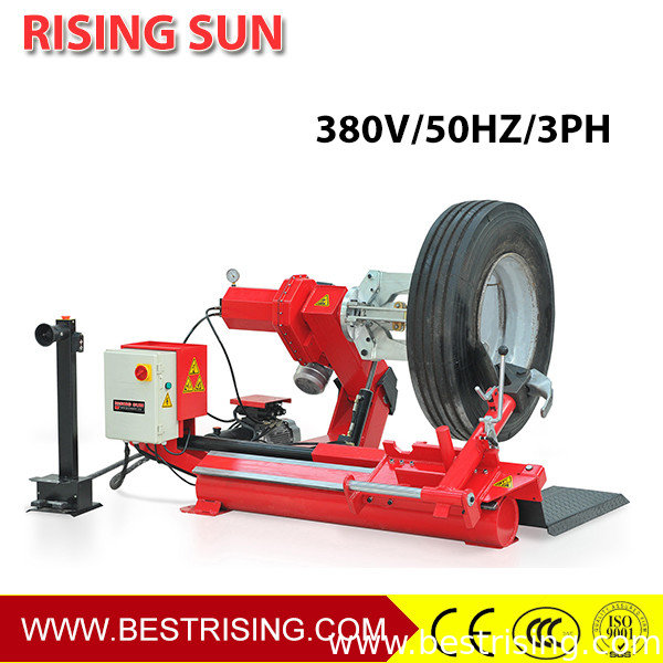 Truck used tire changing tools and equipment for workshop