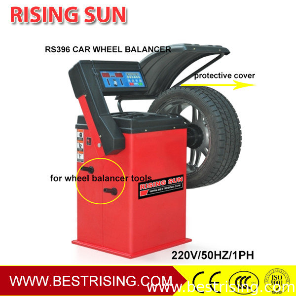 Car workshop used digital display wheel balancer automotive workshop equipment