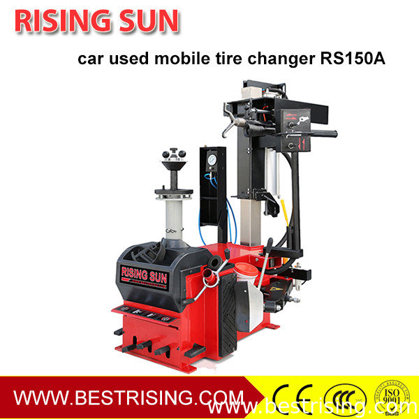 Leverless tire changer car repair used mobile tire shop machine for sale