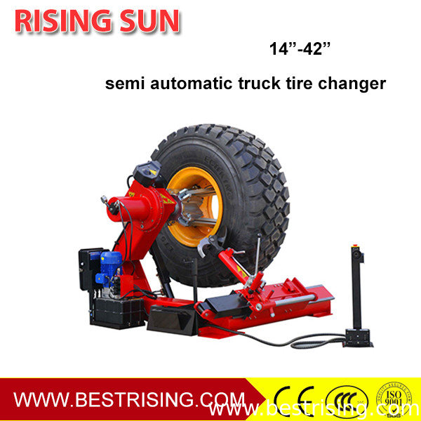 Truck workshop used semi automatic tire replacing equipment for sale CE