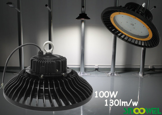 China Grey 100w 13000lm LED High Bay Lights Warm White With Mean Well Driver supplier