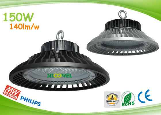 China 140lm per watt UFO led industrial lamps 150w AC90 - 305V 50000 hours supplier