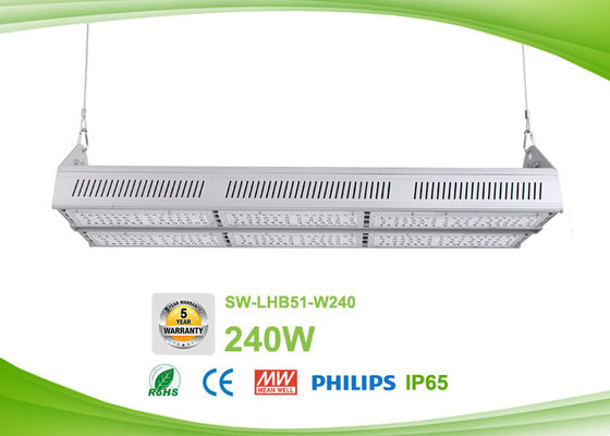 China IP65 240w led warehouse lighting, 0 -10v or DALI dimmable, 90 - 305v supplier