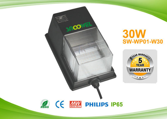 China 2700k to 7000k LED Wall Pack Lights 30w , super bright exterior wall pack lighting supplier