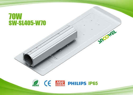 China High Brightness Warm White Outdoor LED Street Lights Retrofits 70w With 130lm / W supplier