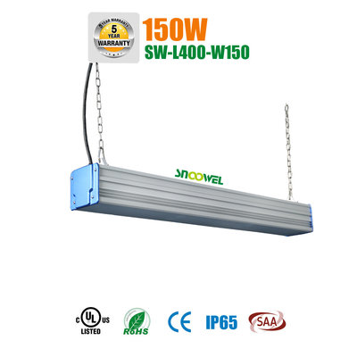 China High Bright Dimmable 150w Linear High Bay LED Lighting For Workshop supplier