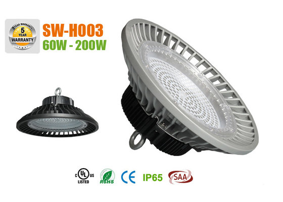 China High CRI no glare 180w UFO LED High Bay lights 180 watt 160lm per watt low UGR supplier