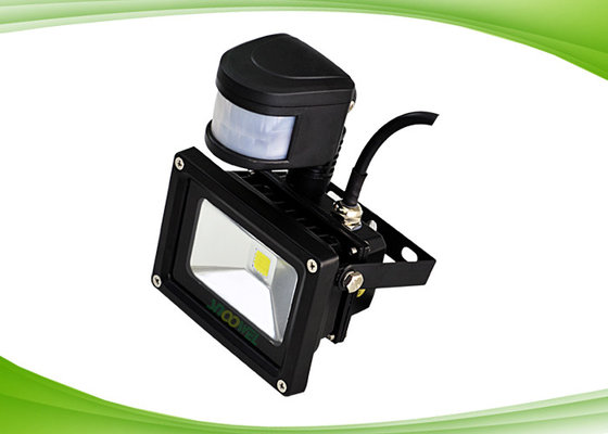 China Waterproof IP65 10w High Power LED Floodlight with PIR Sensor 3 Years Warranty supplier
