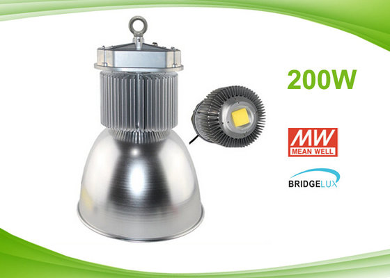 China Commercial BridgeLux 45MIL LED Warehouse Lighting 200watts with 45 , 90 , 120degree supplier