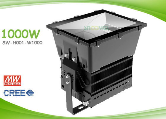 High Brightness Cree Outdoor 1000w Led Flood Lights 100lm / W 2700-7000k supplier