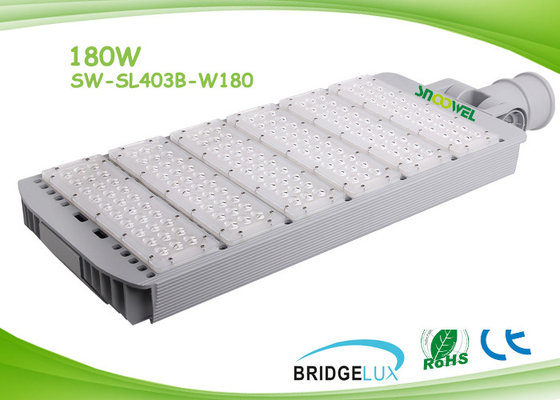 IP65 180w LED Roadway Lighting 130lm / W Angle Adjustabe For Both Vertical And Horizontal Pole supplier
