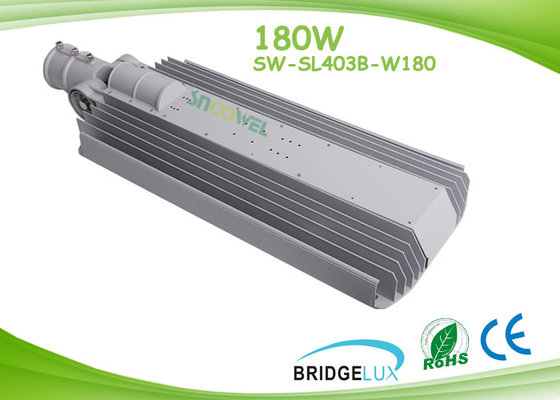 IP65 180w LED Roadway Lighting 130lm / W Angle Adjustabe For Both Vertical And Horizontal Pole supplier