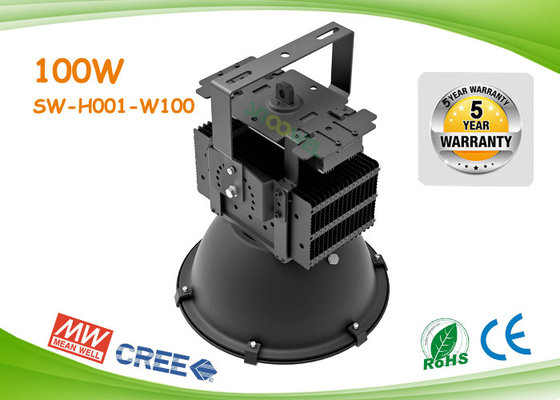 50000H AC100 - 277v Cree Led High Bay Lights 100 Watt For Indoor GYM supplier