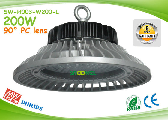 IP54 Warm White Round Led High Bay Led Ufo 200w Long Warranty 5 Years supplier