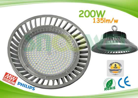 IP54 Warm White Round Led High Bay Led Ufo 200w Long Warranty 5 Years supplier