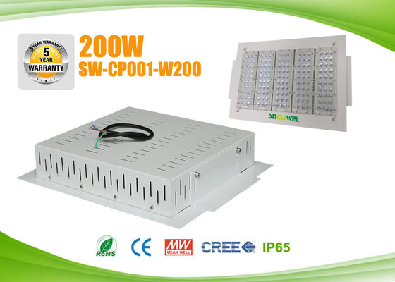 Explosion - Proof Warm White led canopy lighting , Aluminum gas station canopy lights supplier