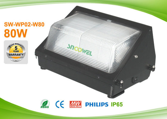 High CRI 80Ra 3030 LED Wall Pack Lights , led outdoor wall packs 80 watts supplier