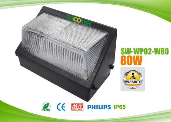 High CRI 80Ra 3030 LED Wall Pack Lights , led outdoor wall packs 80 watts supplier
