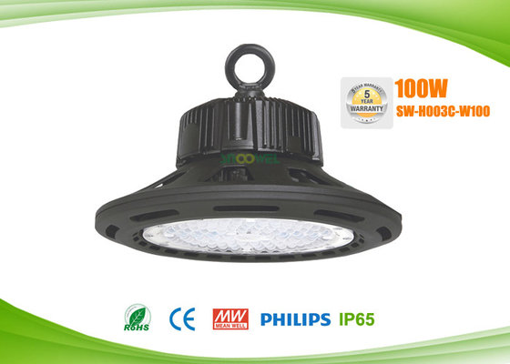1 - 10v Dimmable LED High Bay Lights UFO  3030 100 Watts AC90 - 305V supplier