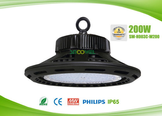 High efficiency 200W LED industrial bells, AC90 - 305V, Mean Well driver supplier