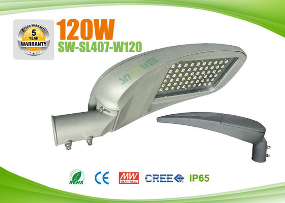 AC90 to 295V 120w LED Commercial Street Lights For Highway , Meanwell Driver supplier