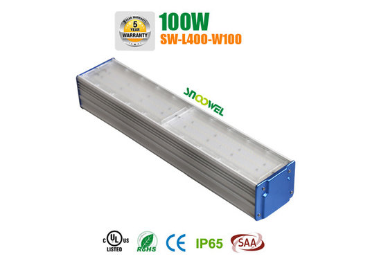 High Efficiency IP65 Commercial Linear Pendant Lighting 100w 170lm Per Watt supplier