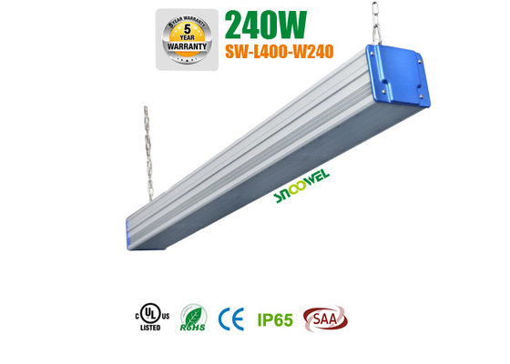 1 - 10v 240w Industrial Linear LED Lighting 36000lm Dimmable Led Linear High Bay supplier