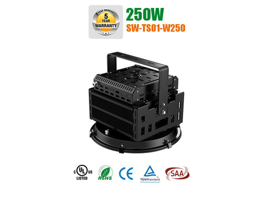250w exterior spot light fixture for tennis court , outside led spotlights supplier