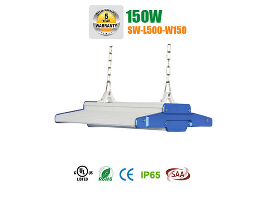 Super bright 170lm / w 150w industrial linear led lighting for warehouse lighting supplier