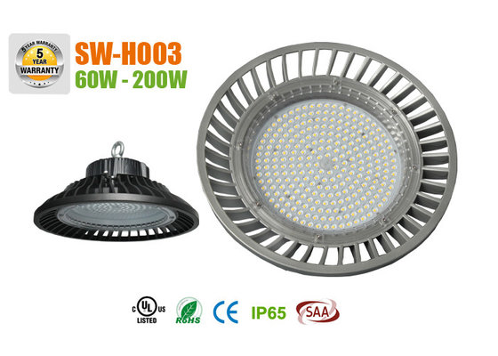 Anti glare 90° angle UFO led highbay lights 150 watt waterproof IP65 high lumen output supplier