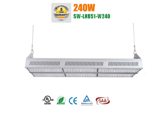 Long Warranty 240 Watt Industrial Linear High bay Light 240W AC100 to 305V supplier
