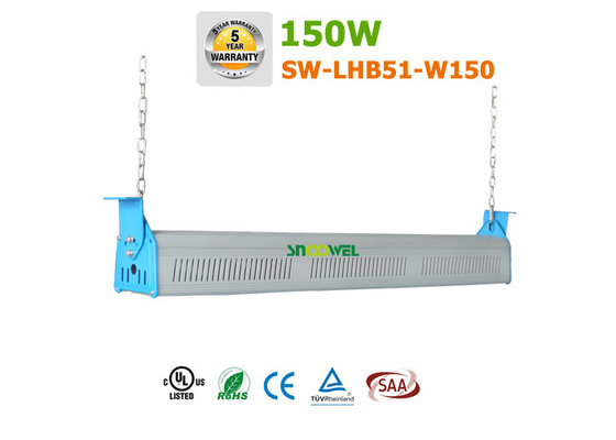 Energy saving IP65 150 watt industrial linear led lamps for warehouse rack lighting supplier