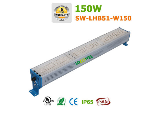 Energy saving IP65 150 watt industrial linear led lamps for warehouse rack lighting supplier