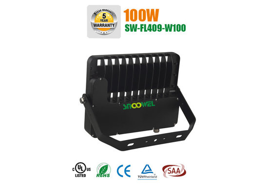 IP66 Aluminum 100W LED Flood Light with Photocell , Outdoor Security Floodlights supplier