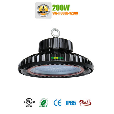 Super bright 200w UFO led high bay light 26000lm 50000hours life 5 years warranty  supplier