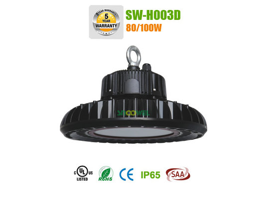 IP65 100 watt UFO led high bay light 100w over 13000lm die casting aluminum supplier